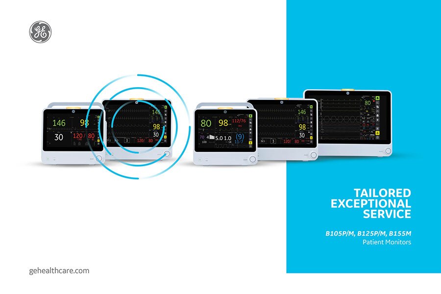 B1X5M and B1x5P Patient Monitors | GE Healthcare (India)