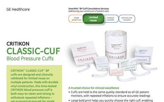 CRITIKON CLASSIC-CUF Brochure