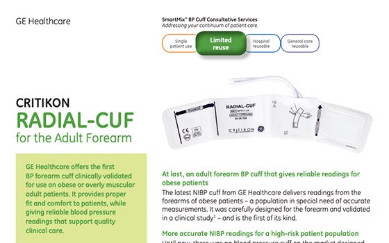 CRITIKON RADIAL-CUF Brochure